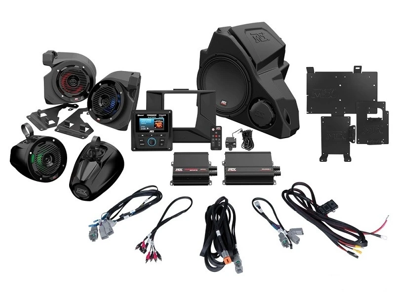 Complete UTV Audio System for the Polaris RZR by MTX Audio RZR-14-XX