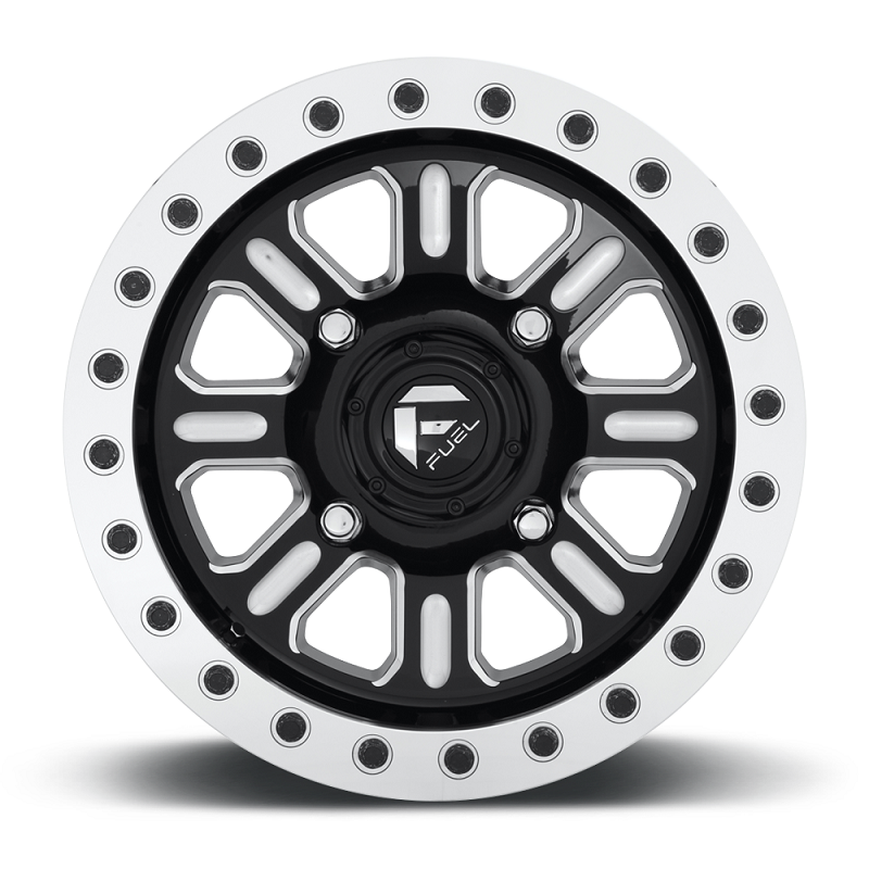 Polaris RZR Hardline Beadlock Wheels by Fuel Off-road - D9101500-XX-EPRZR