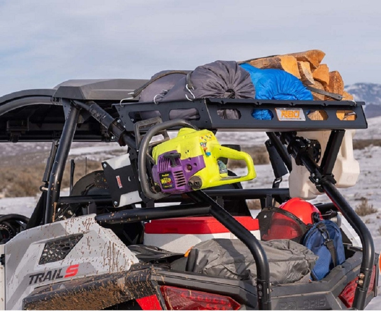 Polaris Rzr Cargo Rack By Razorback Offroad Rbo5282