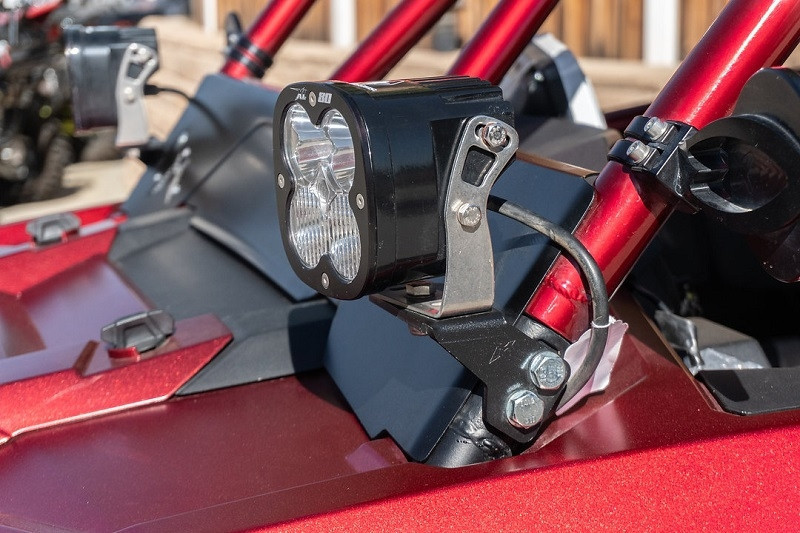 Polaris RZR XP1000 A Pillar Light Mount by Madigan Motorsports - XP1K-APLMK