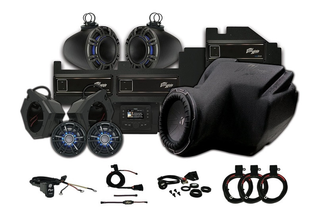 Polaris Rzr Stage 8 Stereo System By Utv Stereo Stereo Stage 8 Xx