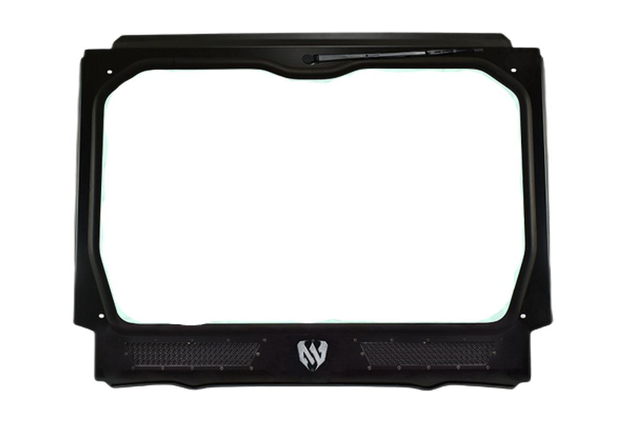 Polaris RZR PRO XP Full Glass Windshield (Two Vent Model) by Moto Armor ...