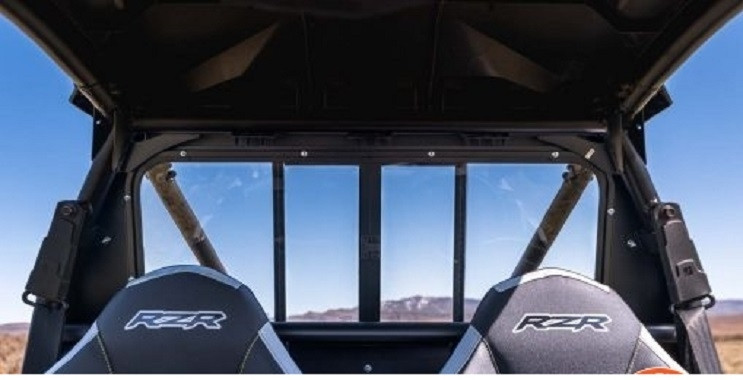 Polaris RZR Ultimate Rear Sliding Window by RazorBack Offroad - RBO4163