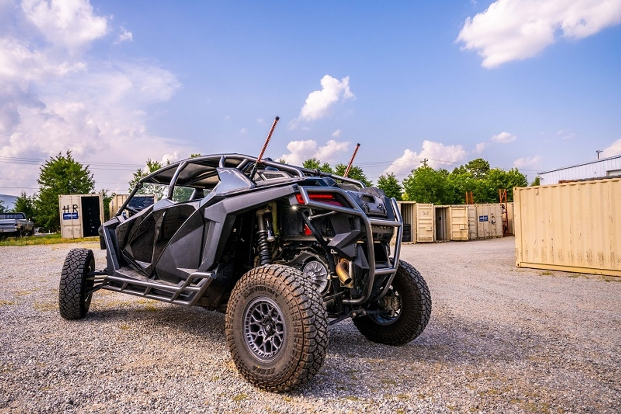 Polaris Rzr Full Coverage Rear Bumper By Mad House Customs Sq43496 Xx