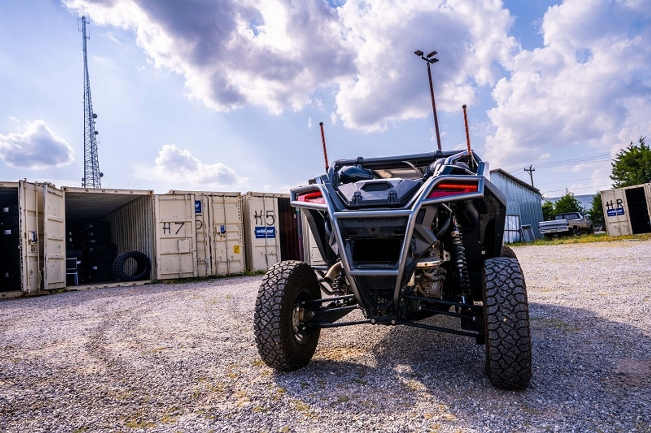 Polaris Rzr Full Coverage Rear Bumper By Mad House Customs Sq43496 Xx