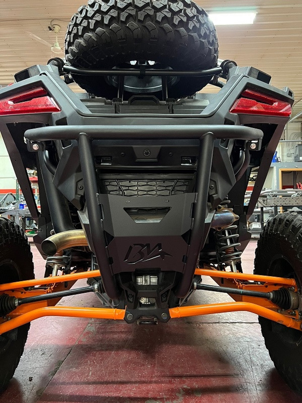 Polaris RZR Pro XP Rear Bumper by BM Fabrications - 1002A00-XX