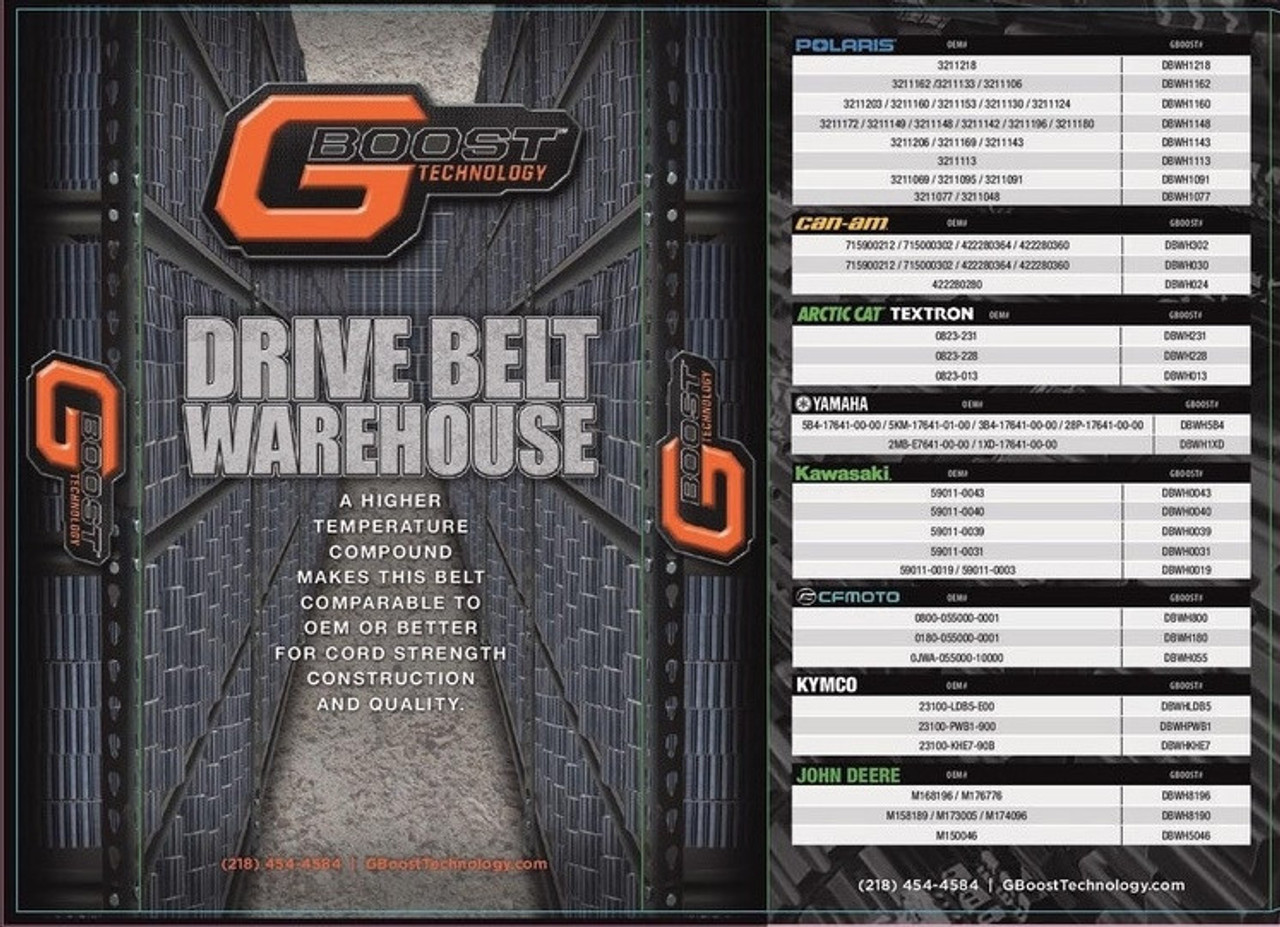 Polaris Rzr Warehouse Drive Belt By Gboost Technology Dbwh1143 Eprzr