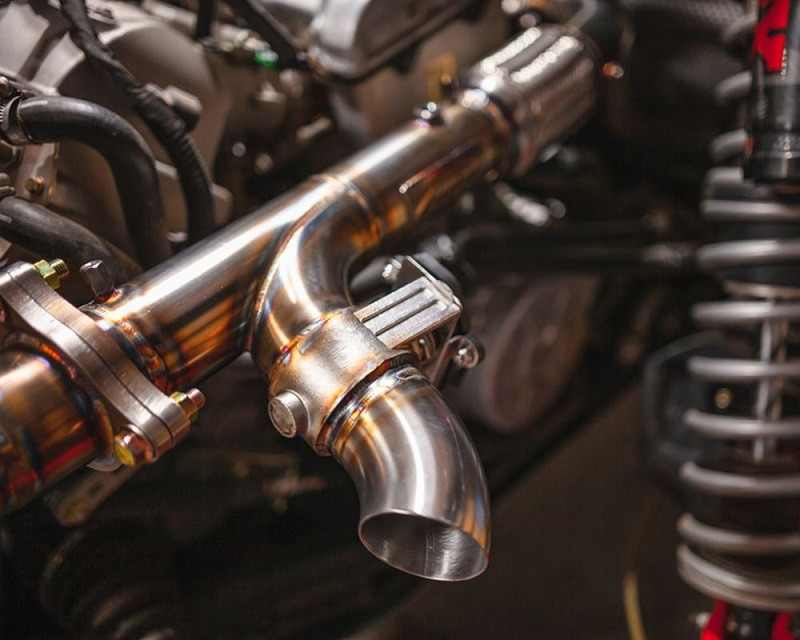 Polaris RZR XP Turbo Valvetronic Dump Race Pipe by Agency Power - AP ...