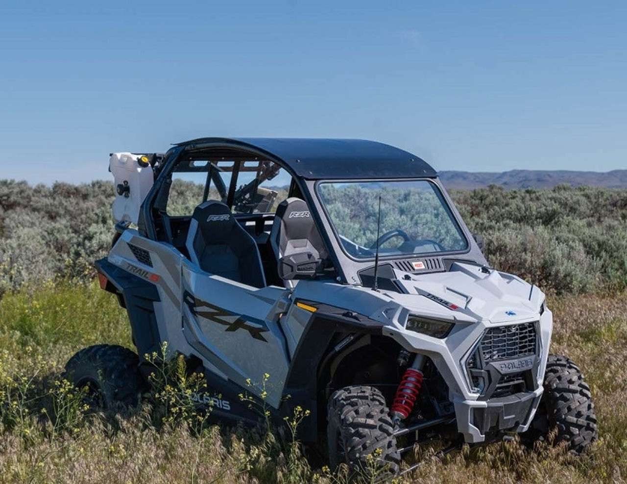 Polaris Rzr Ultimate™ Trail Fixed Glass Vented Windshield By Razorback
