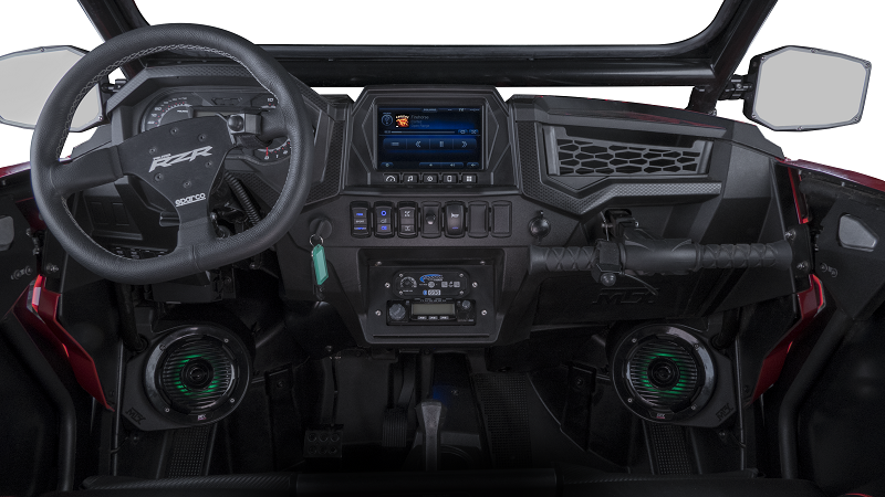 Polaris RZR 5-Speaker Audio System by MTX Audio - RZR-14RC-THUNDER5-EPRZR