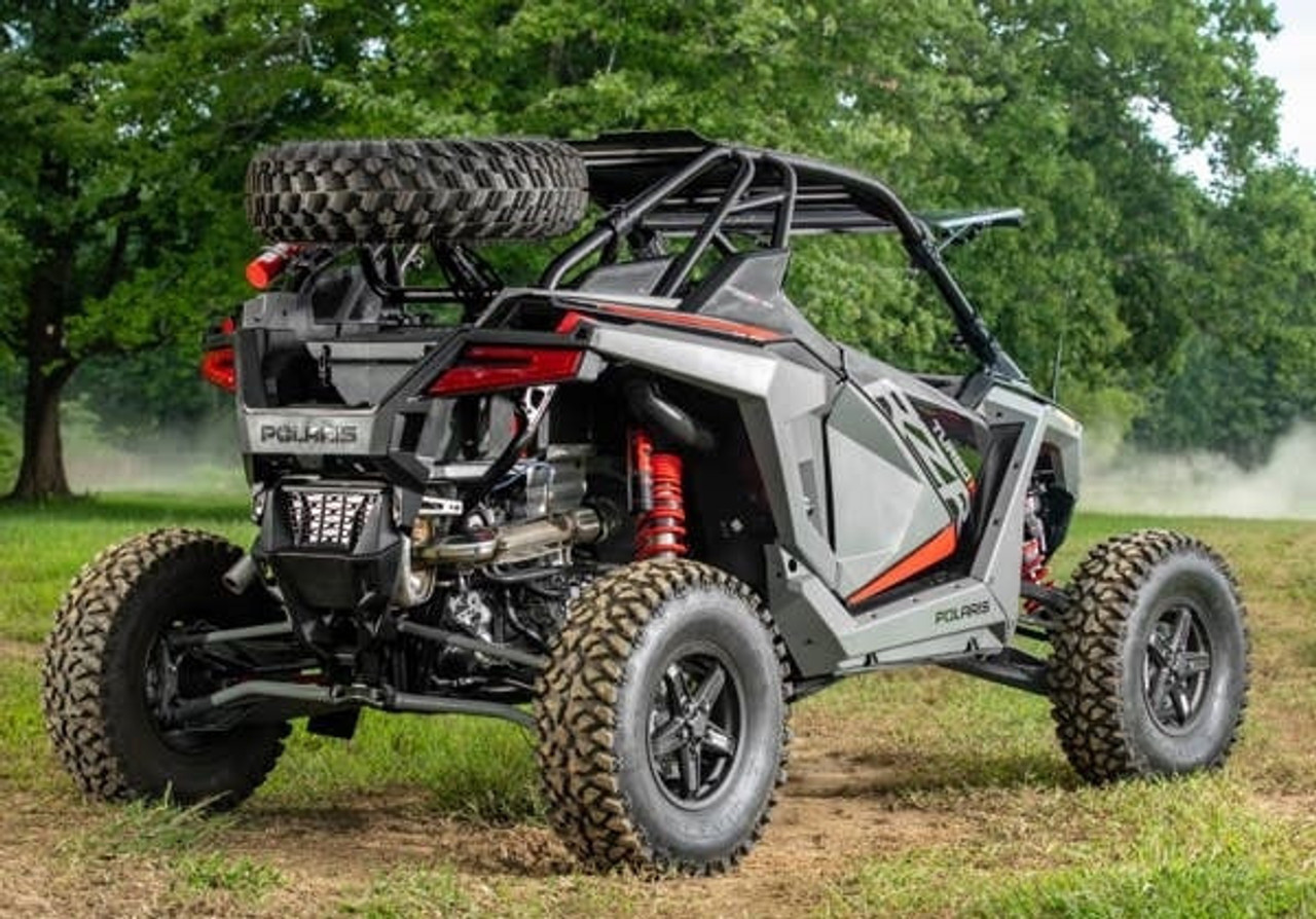 Polaris Rzr Turbo R Spare Tire Carrier By Superatv Stc P Rzrtr 01