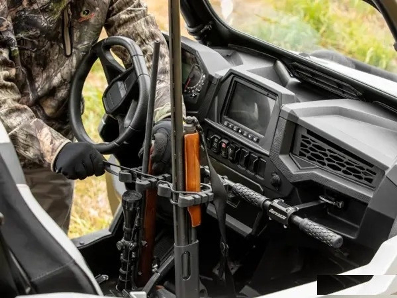 Polaris Rzr Grab Handle Gun Mount By Superatv Gm P Rzr1k 01