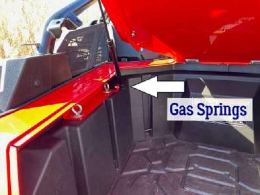 Polaris RZR PRO-XP/ Turbo R Sleek Aluminum Trunk by EMP - 14699-2883751-XX