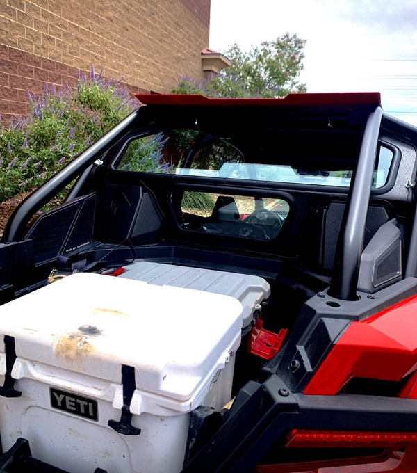 Polaris RZR Pro XP/Turbo R Rear Windshield with Rockford Fosgate System ...