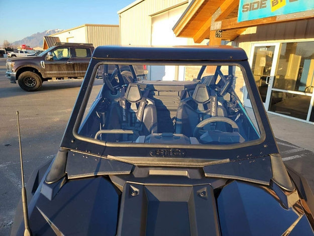 Enhance Your Ride With Polaris Rzr Pro Xp Windshield Side By Customs