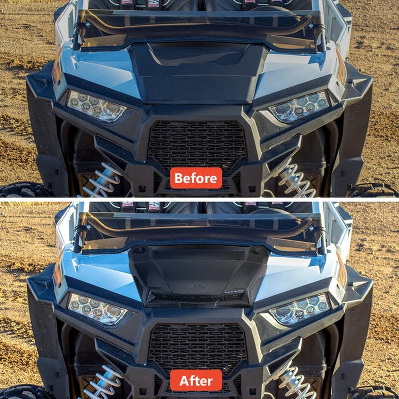Enhance Performance With Polaris Rzr Hood Scoop Air Intake Kit By