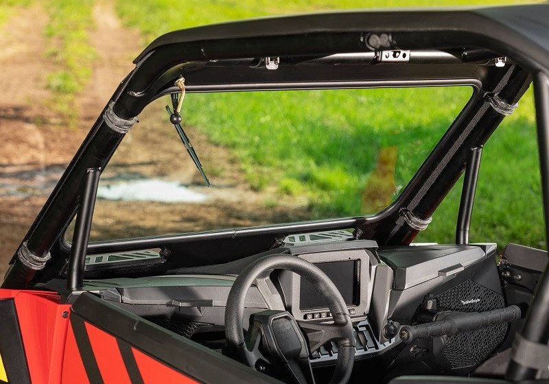 Enhance your ride with SuperATV's Polaris RZR XP Glass Windshield for ...