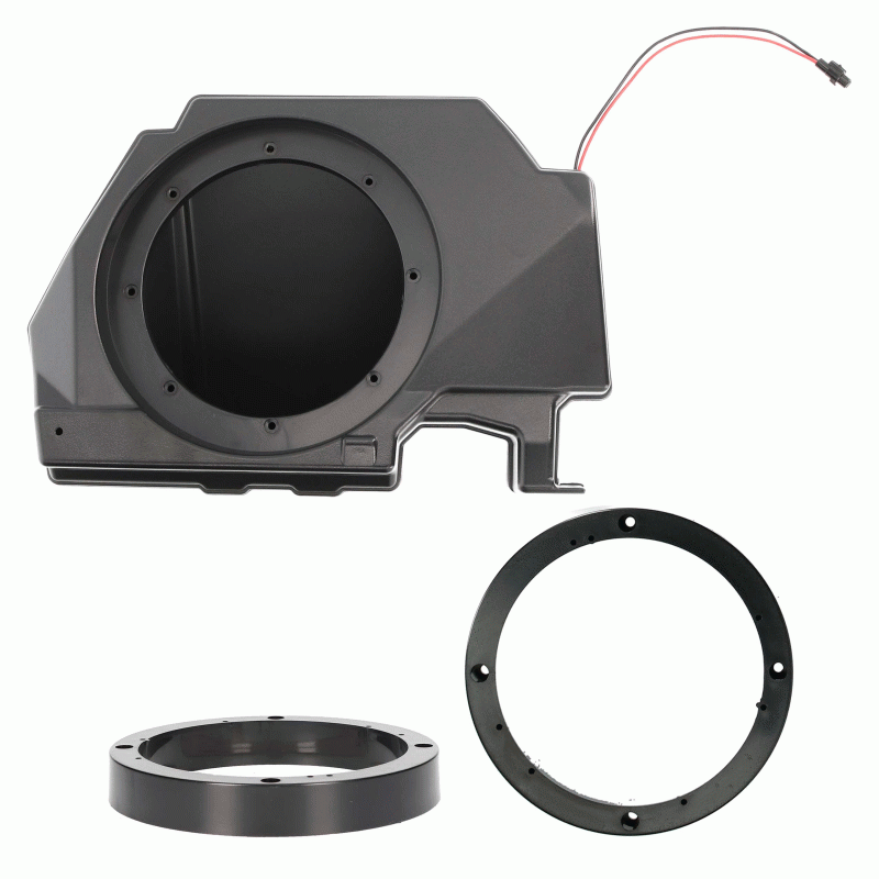 Polaris RZR PRO XP Rear Deck Speaker Pods by Metra Electronics - MPS ...