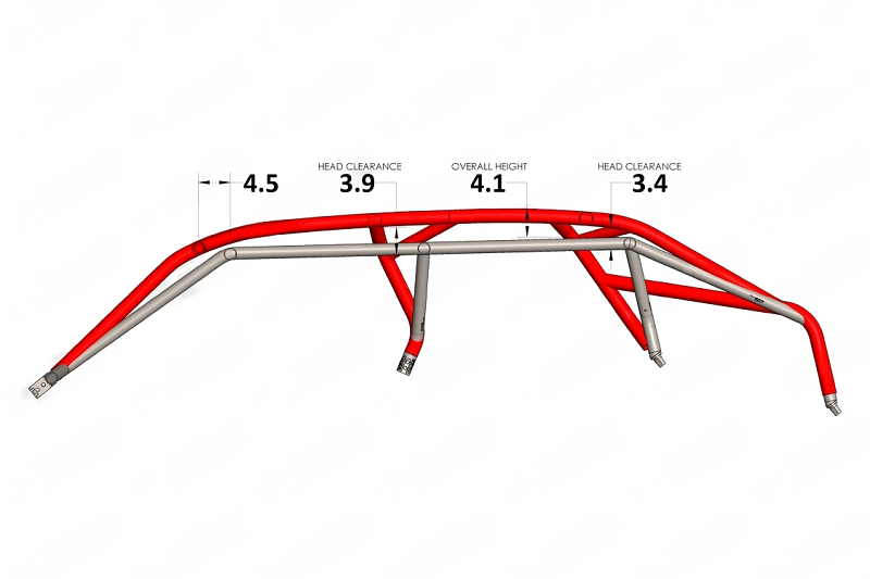 Polaris RZR Pro R 4 Completely Assembled ""Baja Spec"" Roll Cage by ...