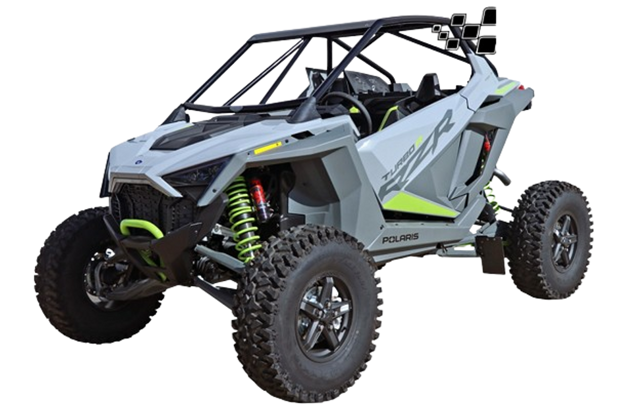 Polaris Rzr Turbo R Super Shorty Roll Cage Assembled Raw Includes