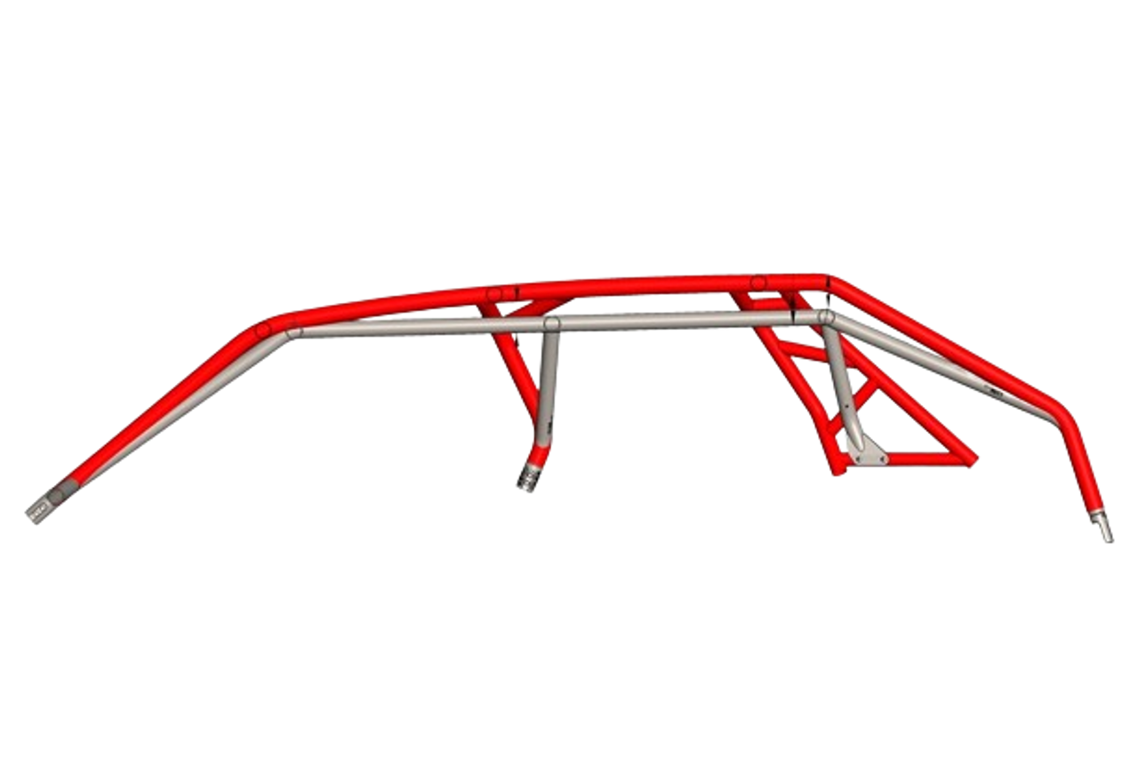 Polaris Rzr Turbo R 4 Baja Spec Cage Kit By Cagewrx 4strft Diy