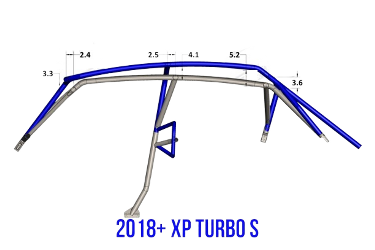 Polaris Rzr 4 Xp 1000 Xp Turbo Super Shorty Roll Cage Assembled
