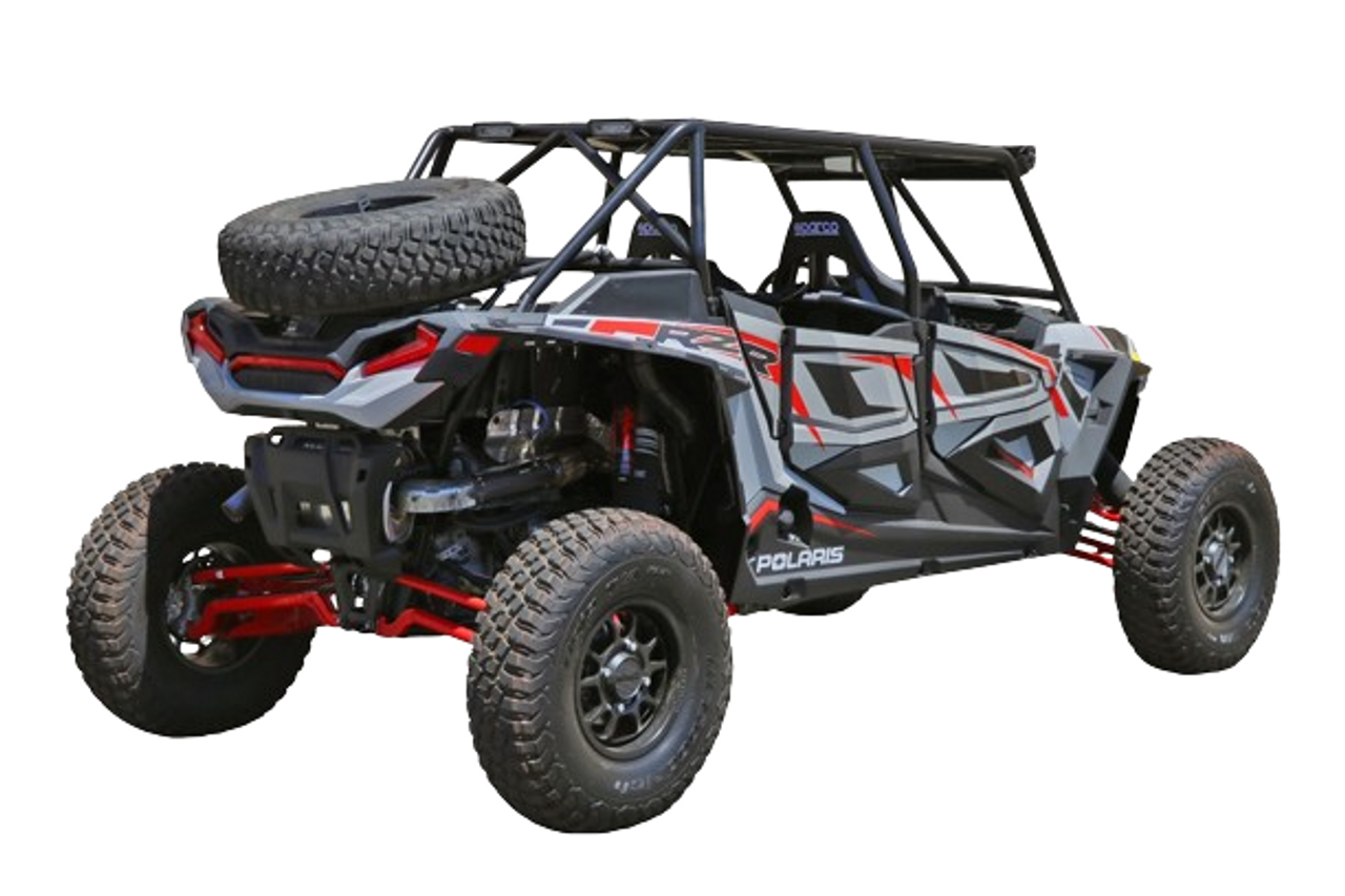 Polaris Rzr 4 Xp 1000 Xp Turbo Baja Spec Roll Cage Assembled Raw
