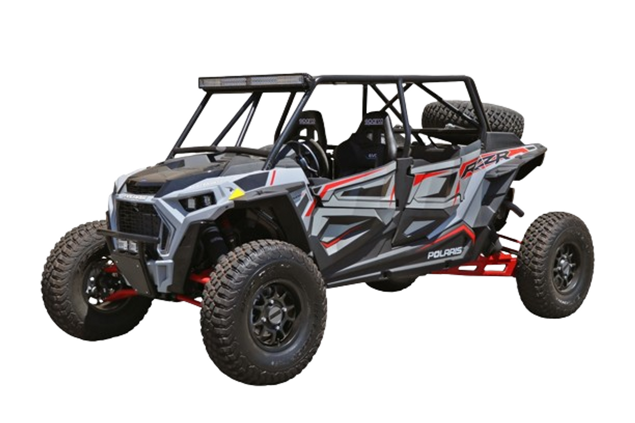 Polaris Rzr 4 Xp 1000 Xp Turbo Baja Spec Roll Cage Assembled Raw