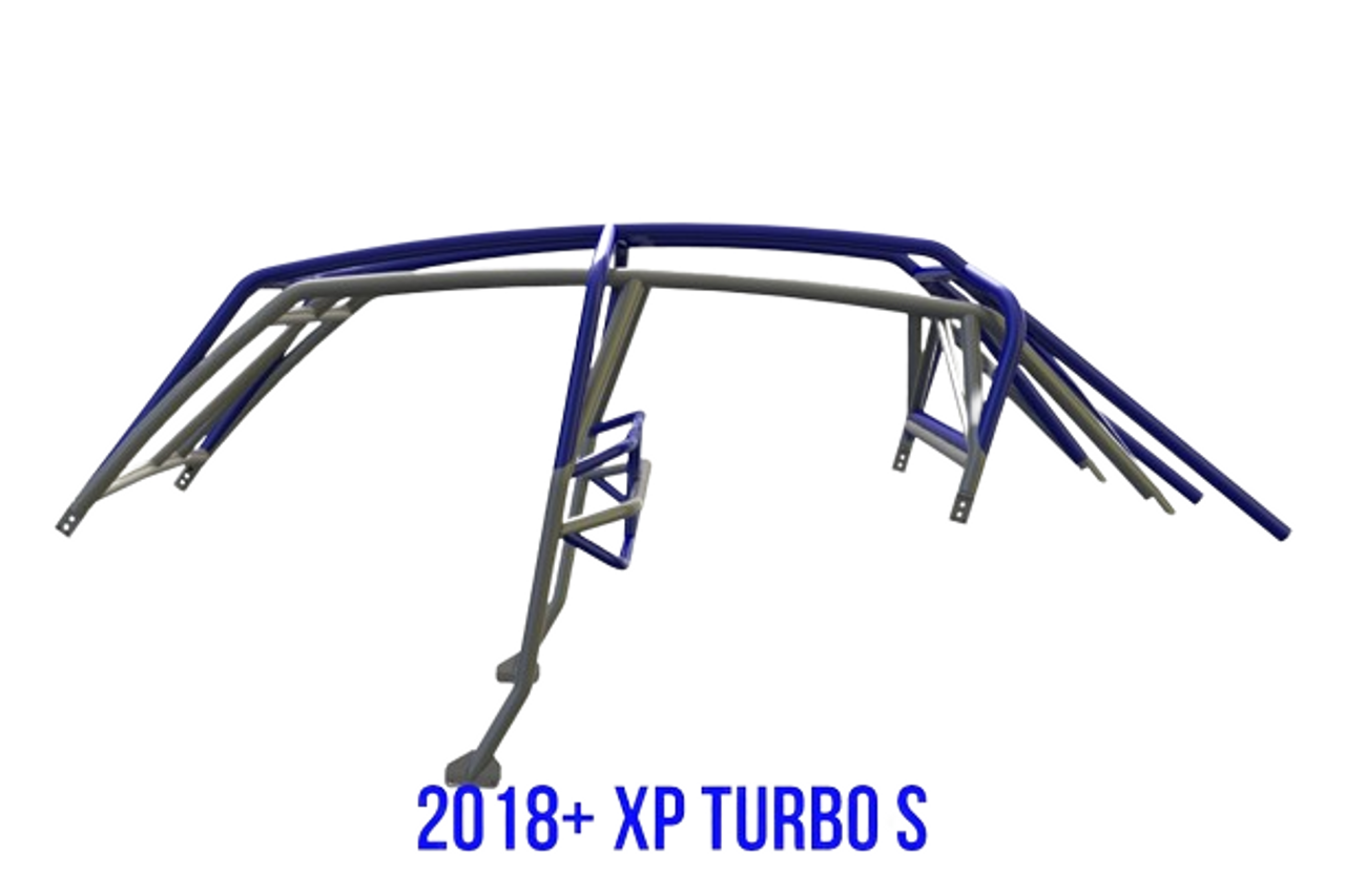 Polaris Rzr 4 Xp 1000 Xp Turbo Baja Spec Roll Cage Assembled Raw