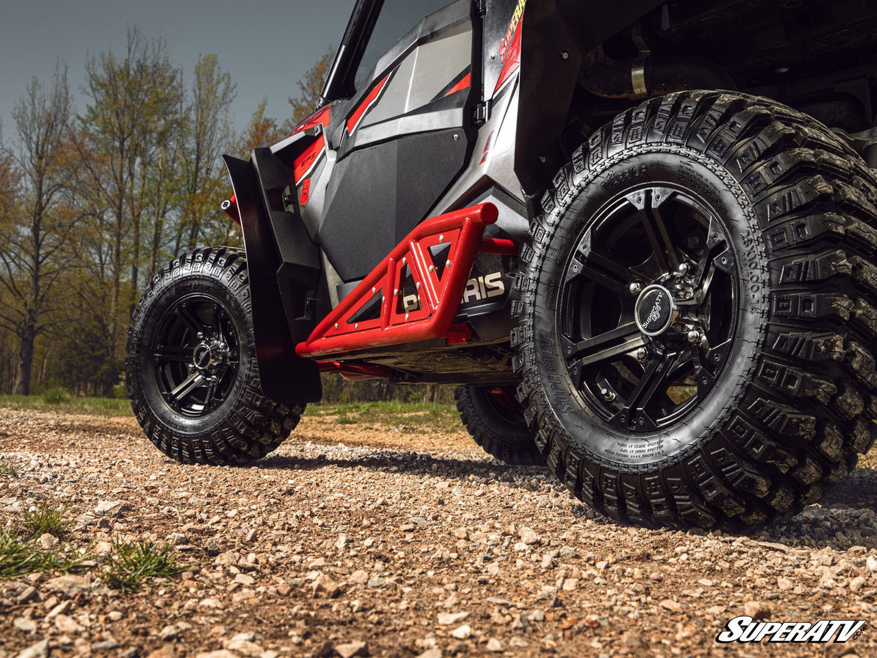 Polaris RZR Trail 900 Heavy-Duty Tube Rock Sliders by Super ATV NB-P ...