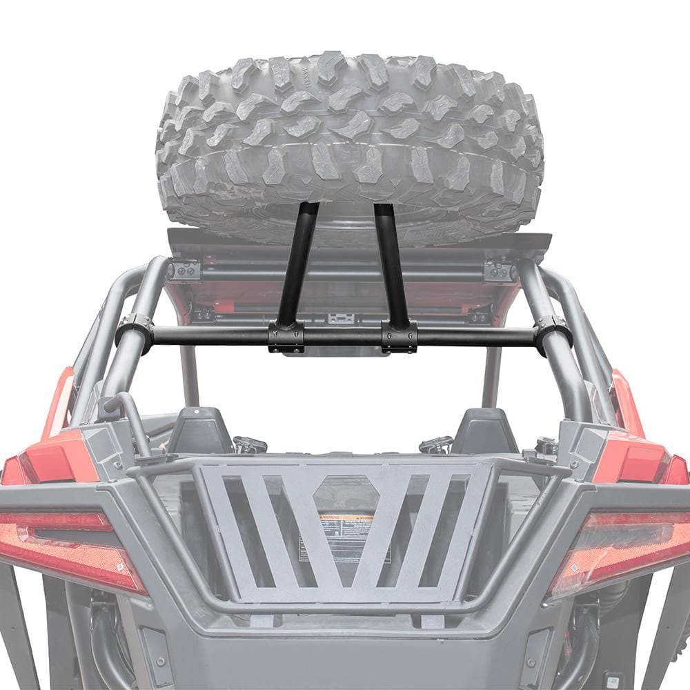 Polaris RZR Pro XP Soft Rear Window Net & Spare Tire Carrier by ...