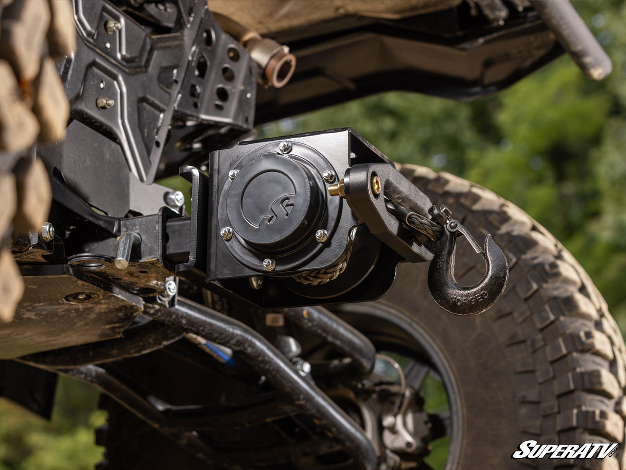 Polaris RZR Ready Rope Retractable Tow Rope by SuperATV - TOW-R-001 ...