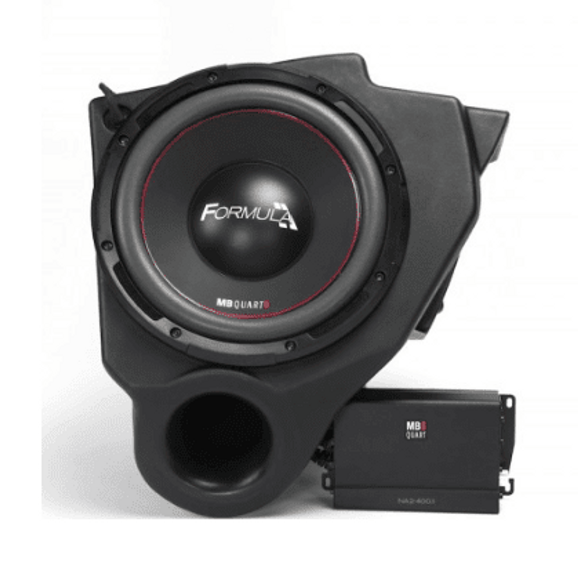 Polaris Rzr Subwoofer And Amplifier Kit By Mb Quart