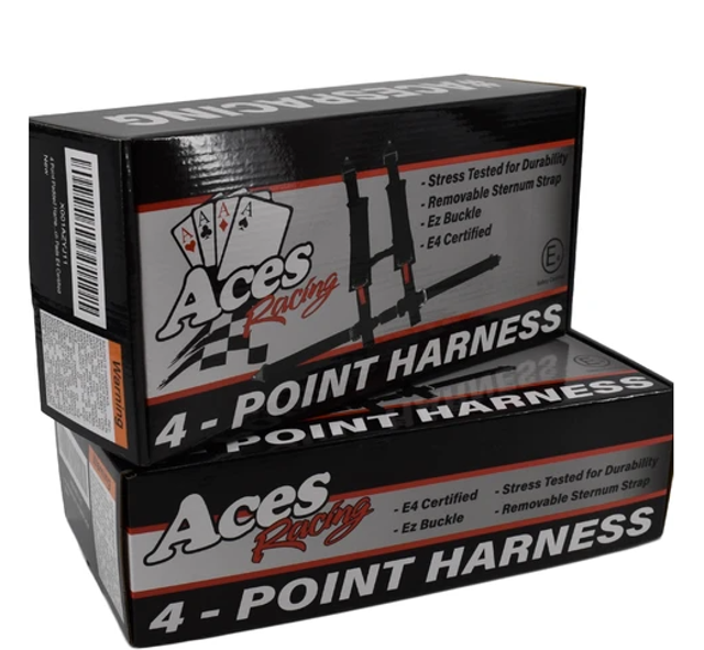Polaris Rzr 4 Point Harness With Ez Buckle Aces Racing