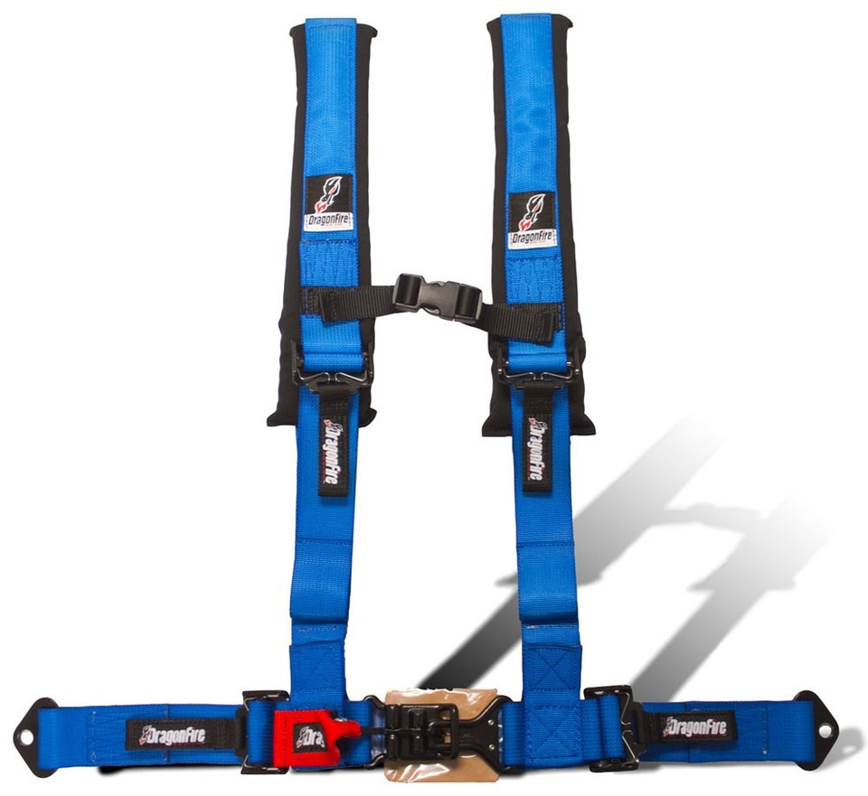 Polaris RZR 4-Point 2" Harness (H-Style) by DragonFire
