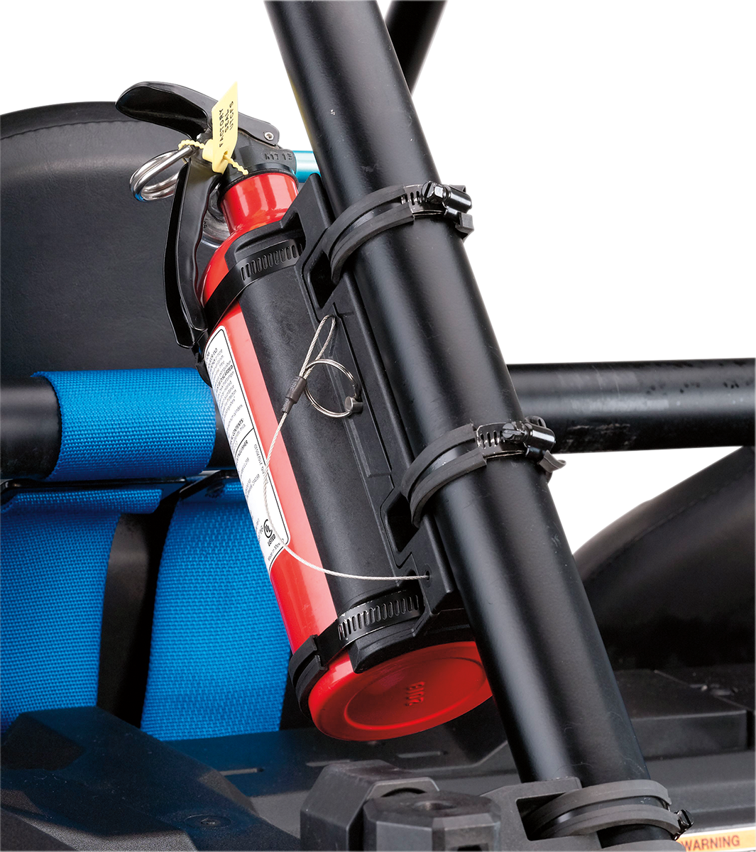 Polaris Rzr Fire Extinguisher Mount Black By Moose
