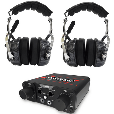 Polaris RZR 2 Person Compact Intercom System with Over The Head ...