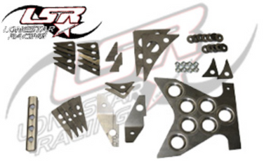 Polaris RZR 800 Frame Gusset Kit by Lonestar Racing
