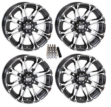 Polaris RZR Hd3 Utv 14" Machined Wheels/Rims by STI
