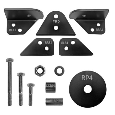 Polaris RZR 570 Bracket Lift Kit by Demon Powersports PABL-6001HD-XX-EPZ