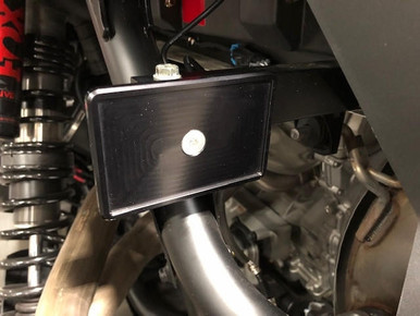Polaris RZR Pro R Billet Registration Sticker Mount Black by UTV Inc - 5029