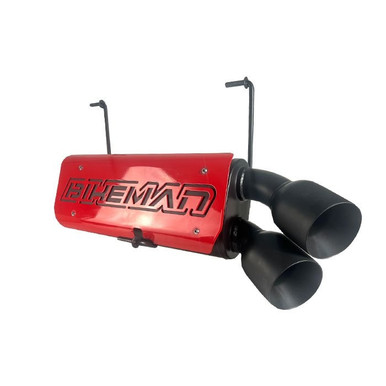 Polaris RZR Pro R Slip On Exhaust by Bikeman Performance - 17-327-4