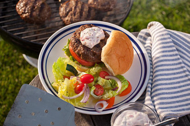 Backyard Burger Recipe | King's Hawaiian