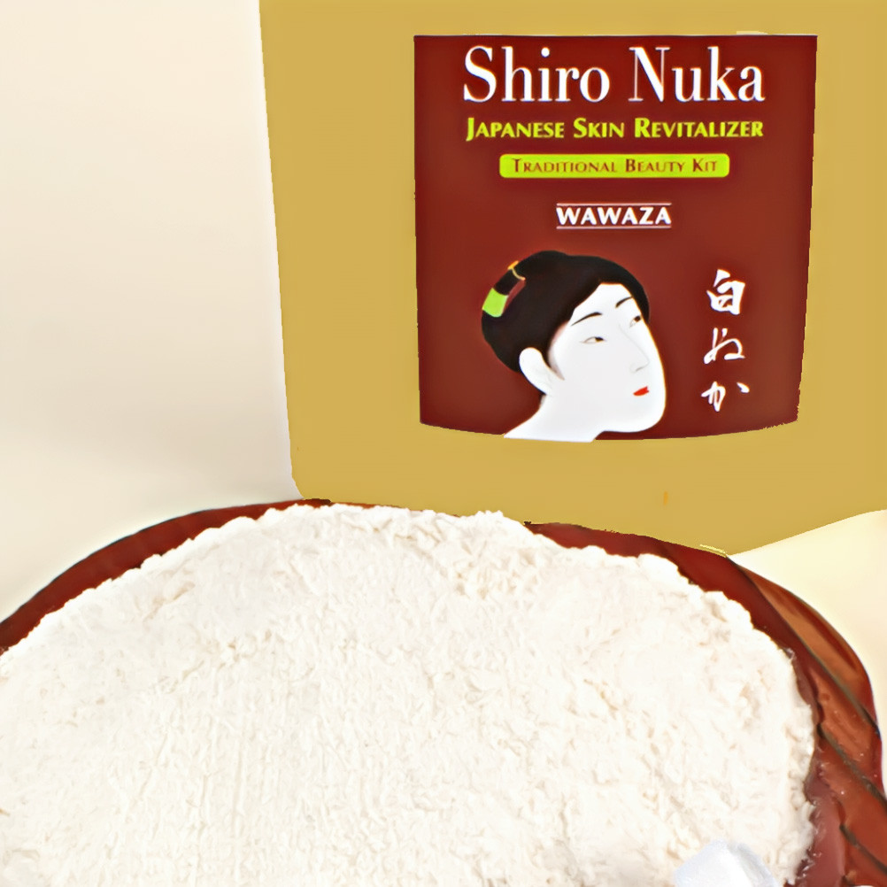 Japanese Shiro Nuka Rice Bran Skin Revitalizer & Sash Bag