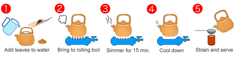 How to Make Loquat Leaves Tea (Biwa Cha) Japanese Way