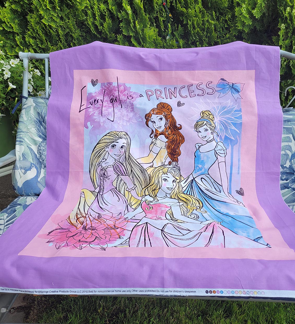 Disney Princess Panel by Springs Creative - Kidsfabrics & Co.