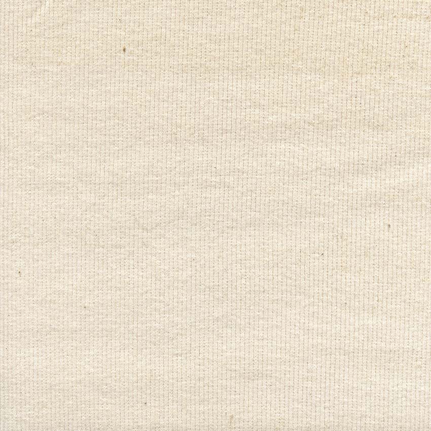 Cream Wale Knit Ribbing - Kidsfabrics.com