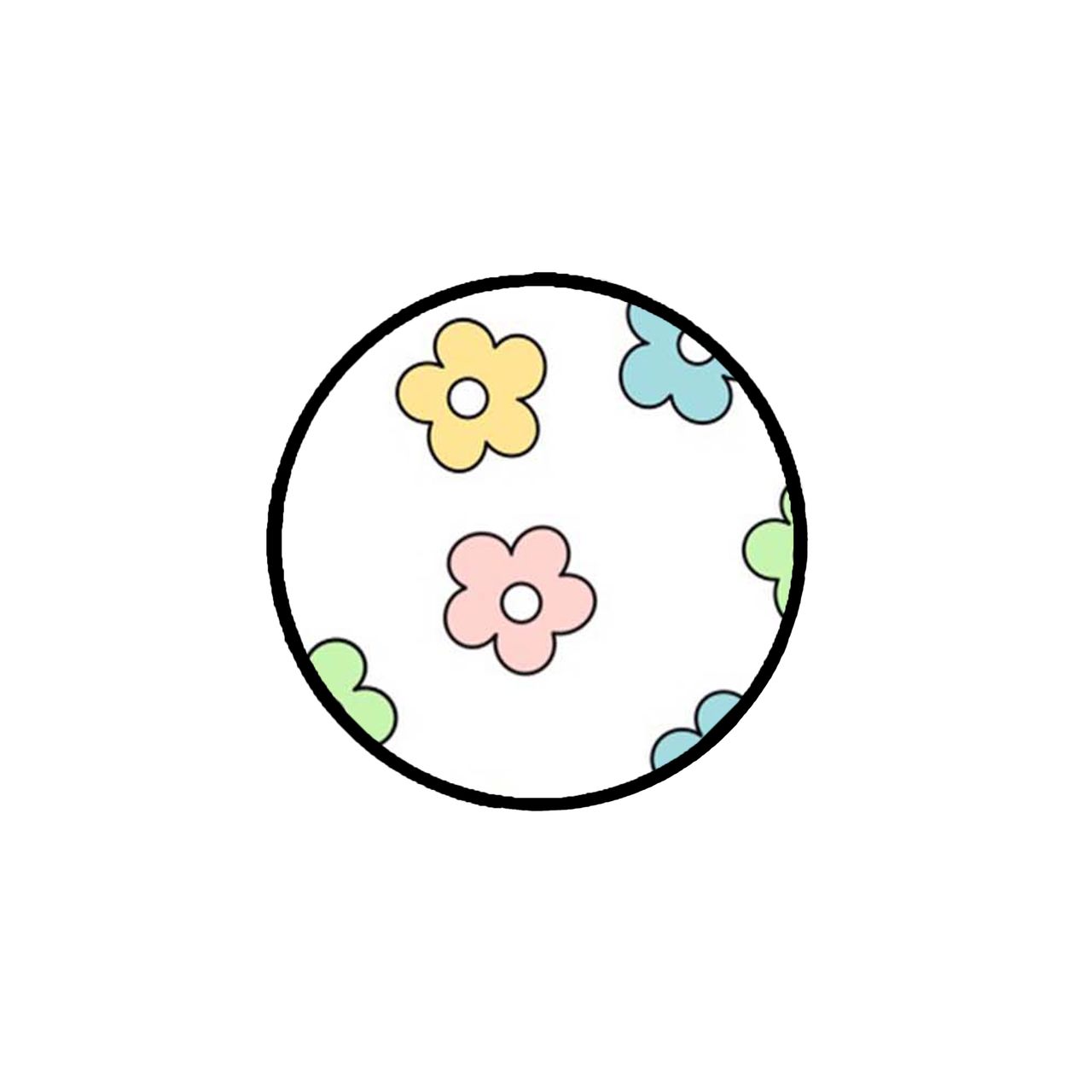 Flower Power Adhesive Rose Grip - abbyrose
