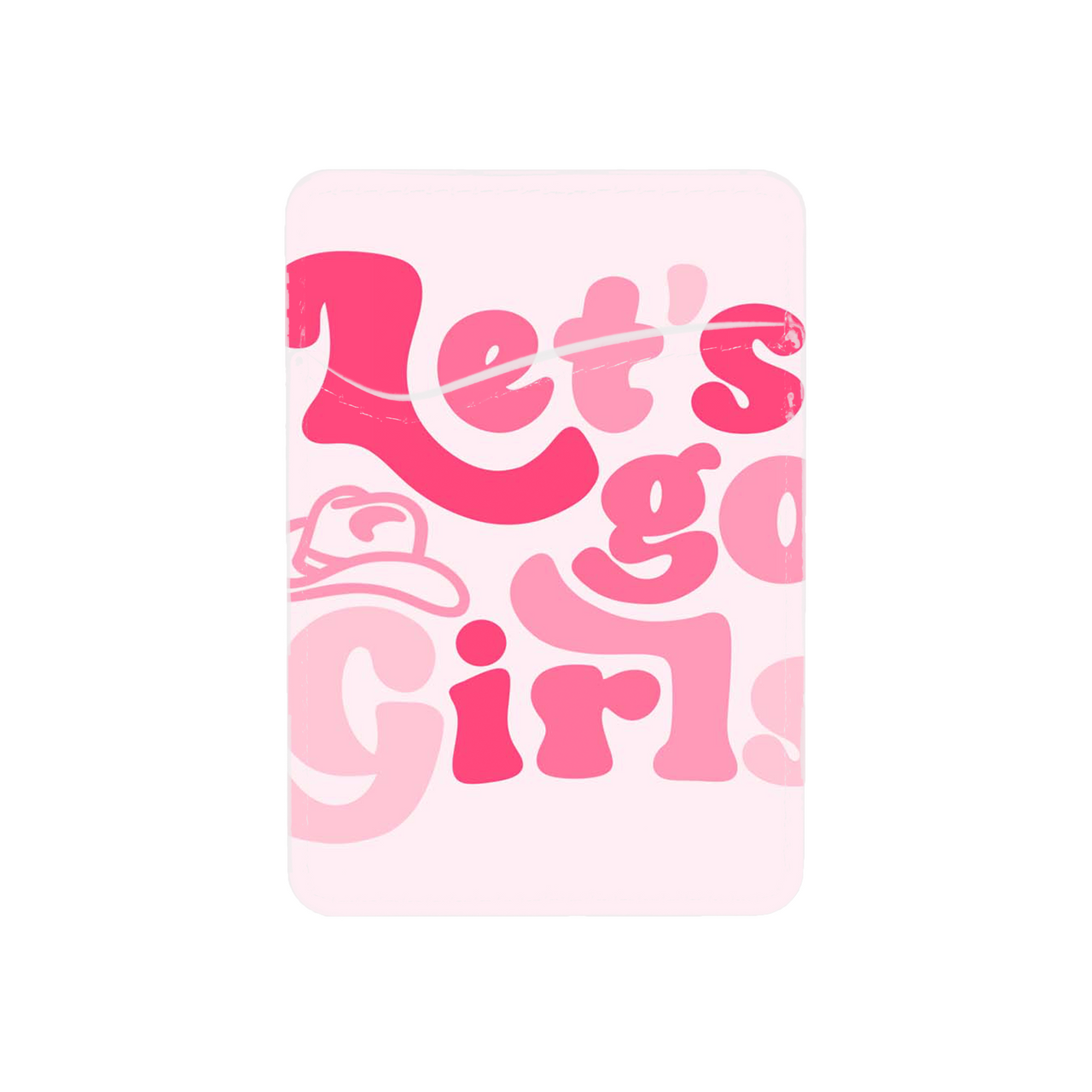 Let's Go Girls Adhesive Rose Pocket - abbyrose