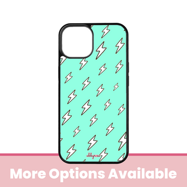Lightning Bolts iPhone Case - abbyrose